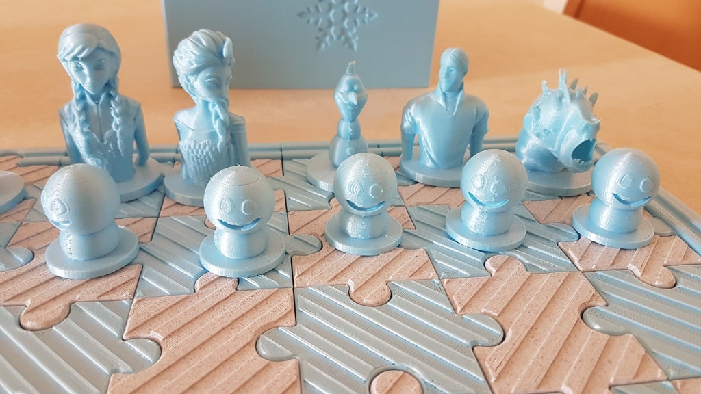 Frozen chess by lolo_aguirre | Download free STL model | Printables.com