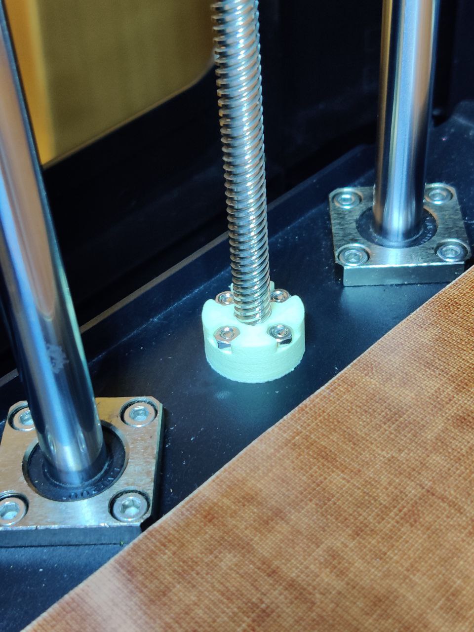T8 Nut for trapezoidal lead screw TR8x8 by michelegz | Download free ...