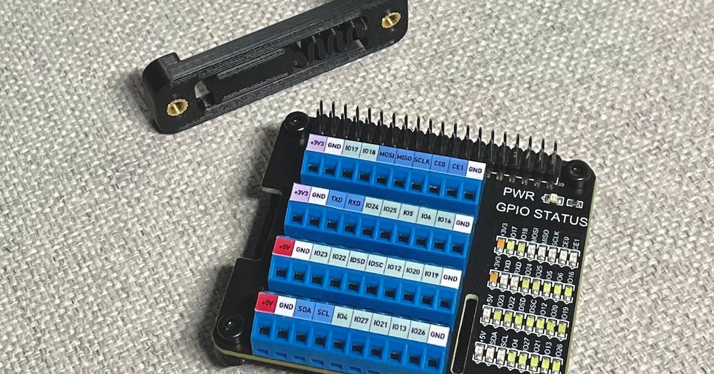 Geeekpi Gpio Screw Terminal Hat Mount For Din Rail Bracket By