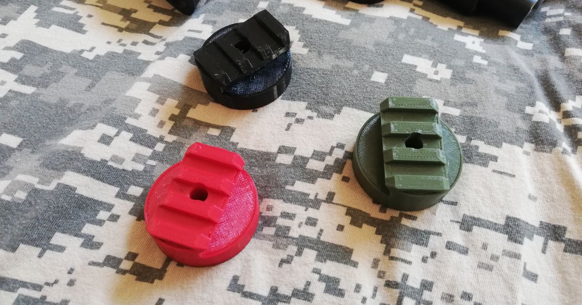 Tactical 45 rpm Record Adapter (picatinny) by Robert 4x4 | Download ...