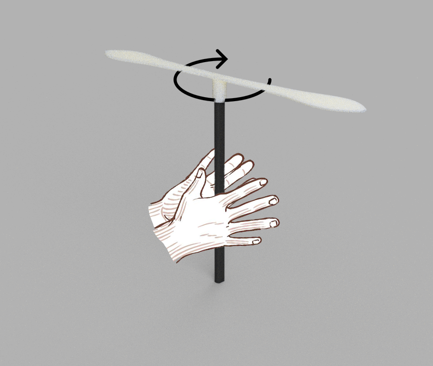 Flying toy by Shikko | Download free STL model | Printables.com