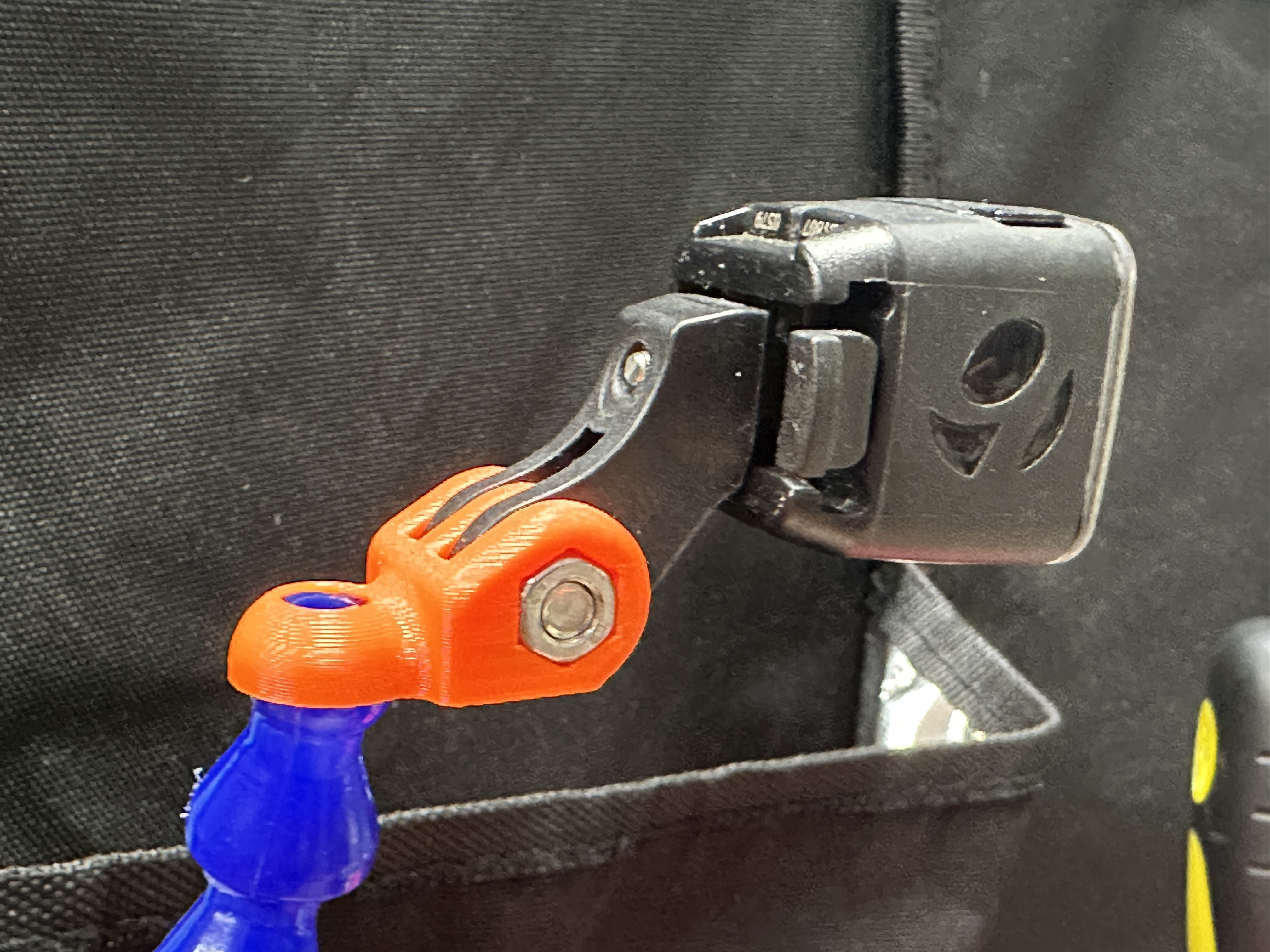 GoPro mount for Loc-Line by cmh | Download free STL model | Printables.com