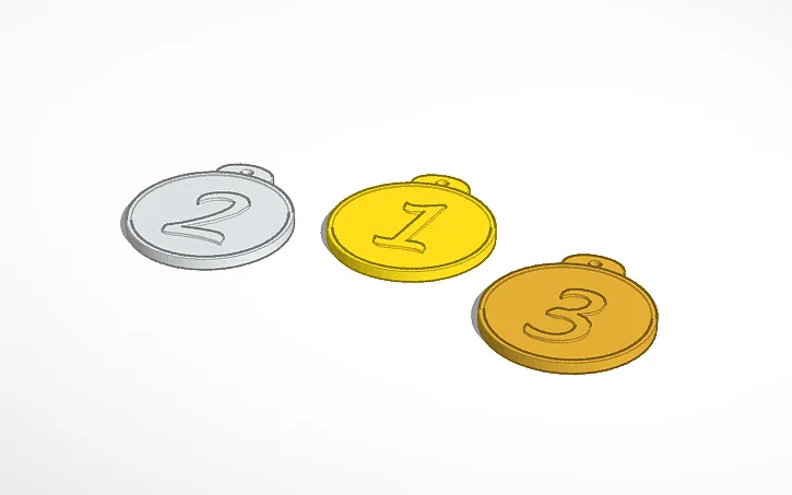 Medal by Peter | Download free STL model | Printables.com