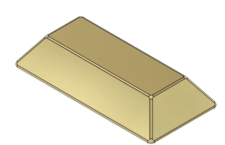 Gold bar by bob | Download free STL model | Printables.com