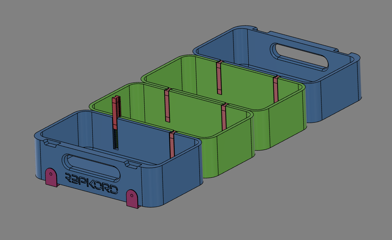 Repkord printable Bento Box by Repkord | Download free STL model ...