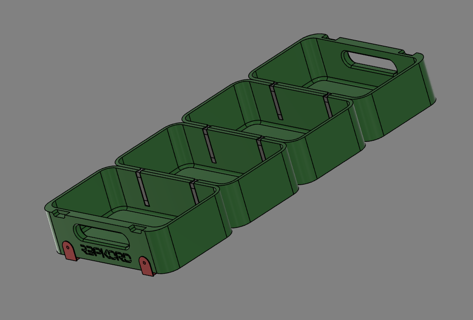 Repkord printable Bento Box by Repkord | Download free STL model ...