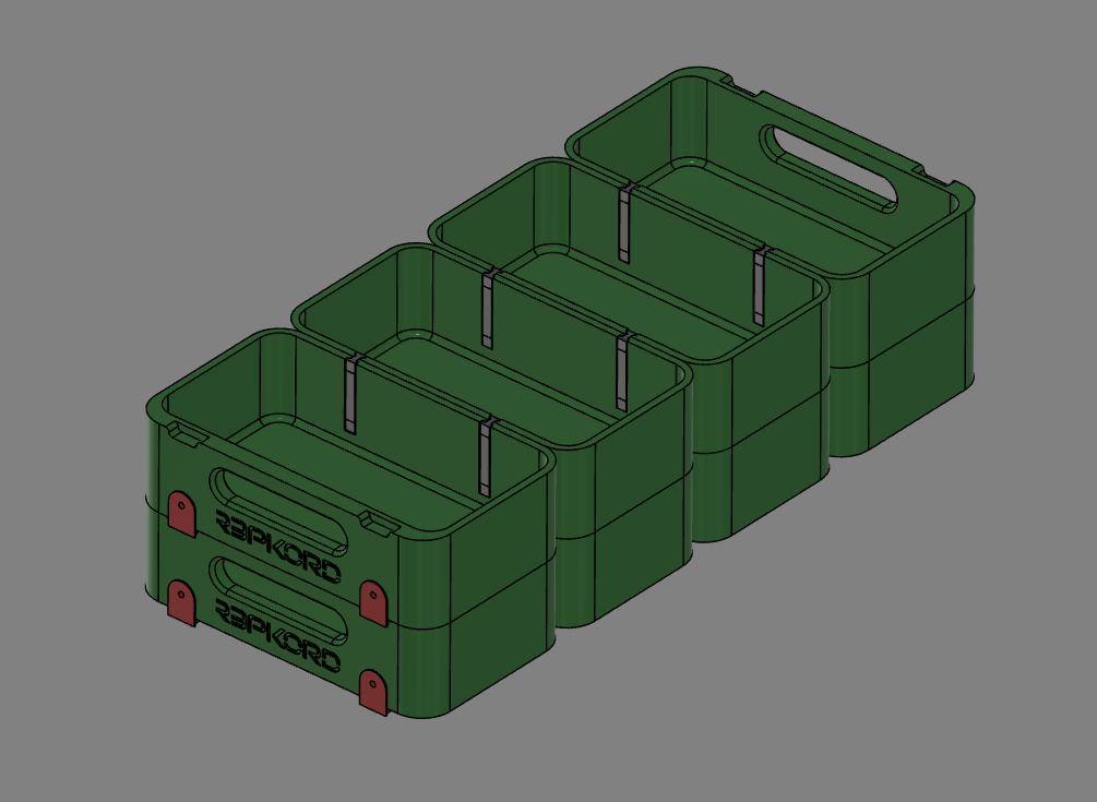Repkord printable Bento Box by Repkord | Download free STL model ...