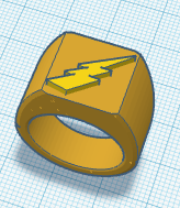 Lightning Ring by Mumbo the Creator | Download free STL model ...