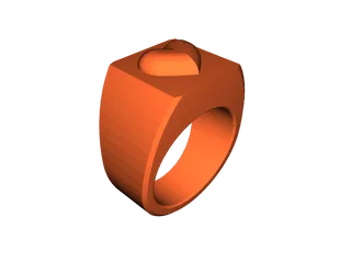 Heart Ring by Mumbo the Creator | Download free STL model | Printables.com