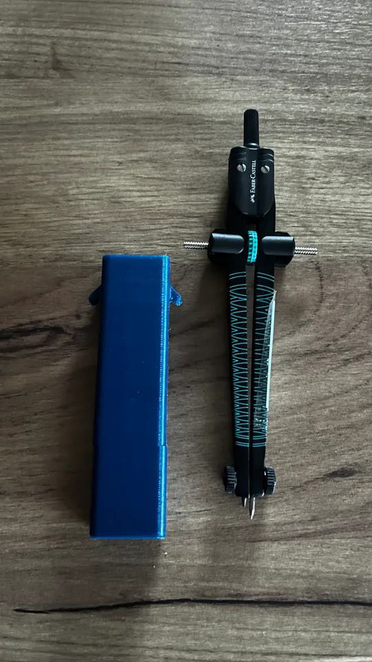 Faber Castell compass protection box by Tomaž Murko | Download free STL ...