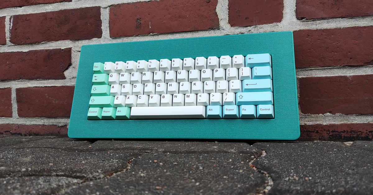 Chubby60 Keyboard Case by Krisenplan | Download free STL model ...