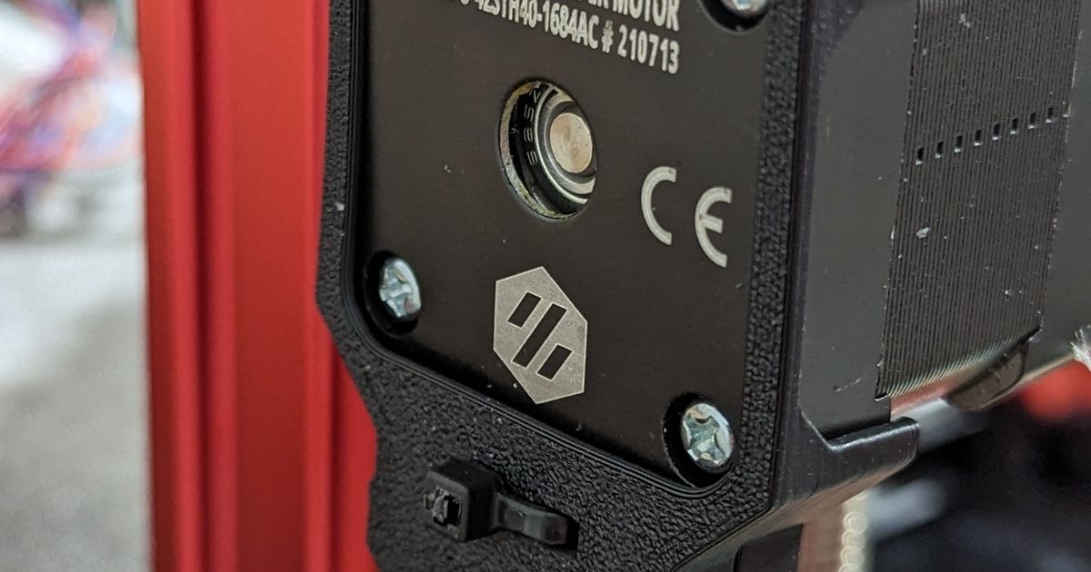 X Axis Stepper Cable Protector - LDO Stepper by 3dKaos | Download free ...