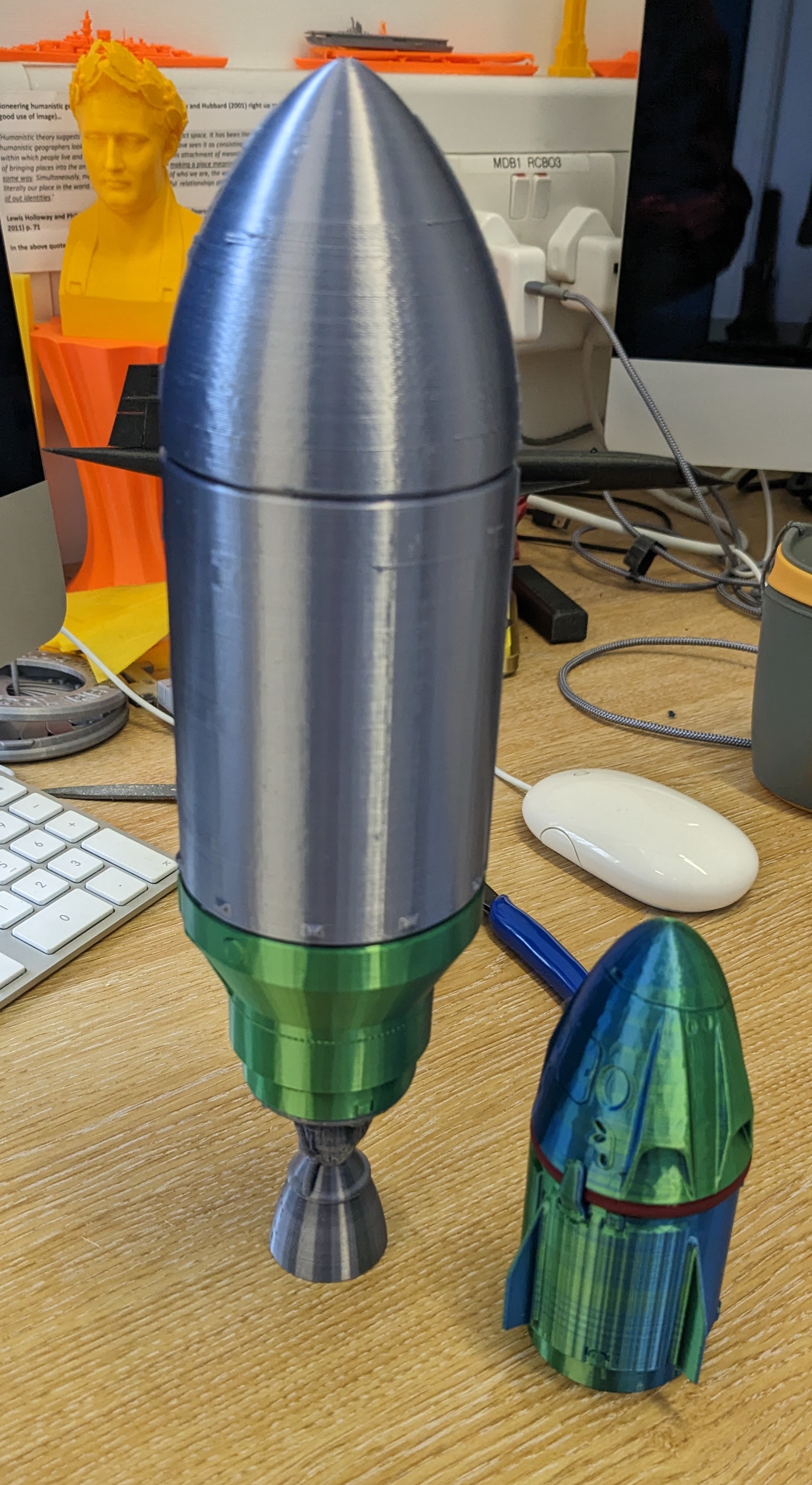 Crew Dragon for Falcon 9 by eireidium | Download free STL model ...