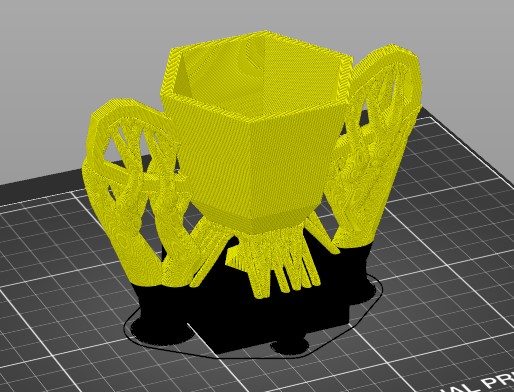GEOMETRIC TROPHY v1 by pauserranoo1 | Download free STL model ...