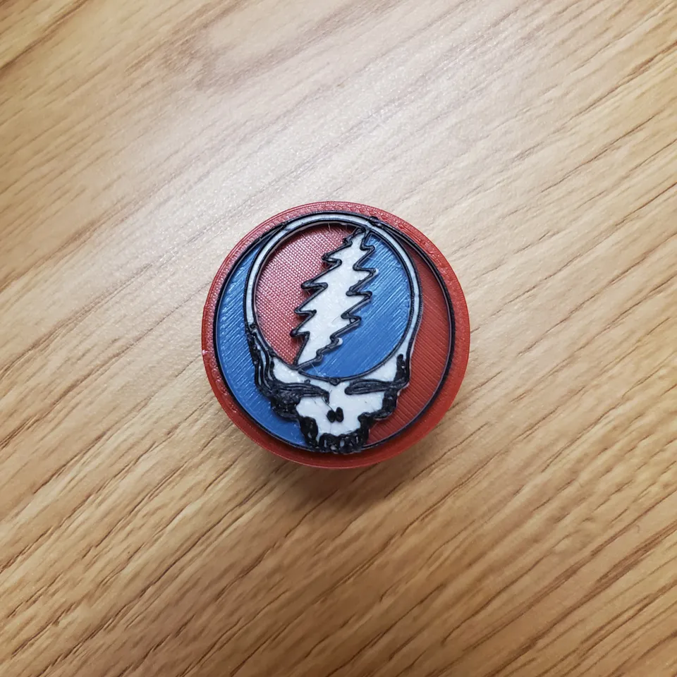 45 Adapter - The Grateful Dead by Eyacht | Download free STL model ...