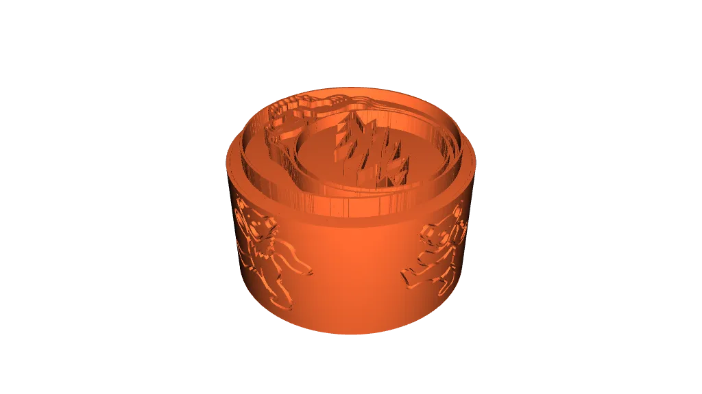 45 Adapter - The Grateful Dead by Eyacht | Download free STL model ...