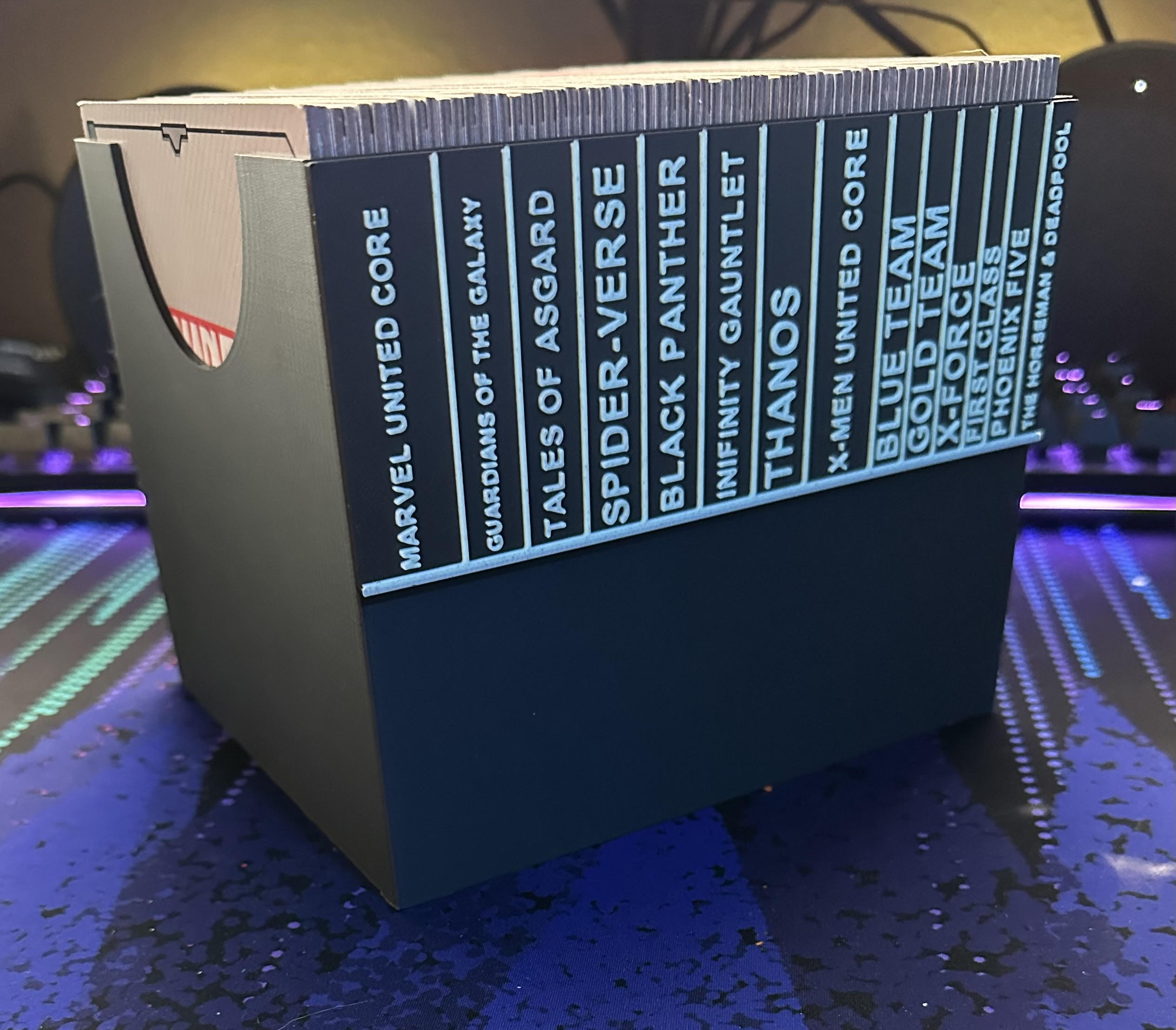 Marvel United - Cardboard Locations Box by Bagoo | Download free STL ...