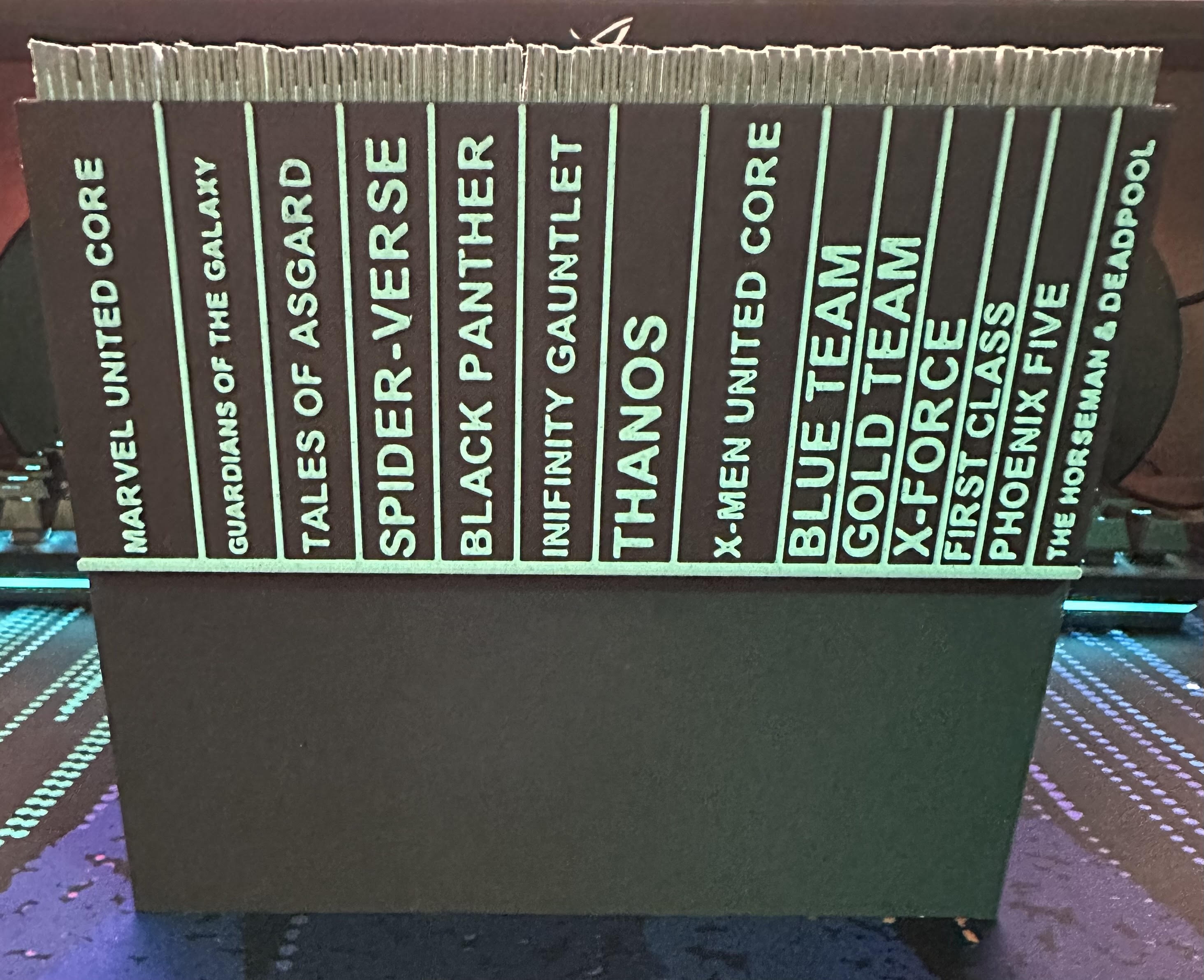 Marvel United - Cardboard Locations Box by Bagoo | Download free STL ...