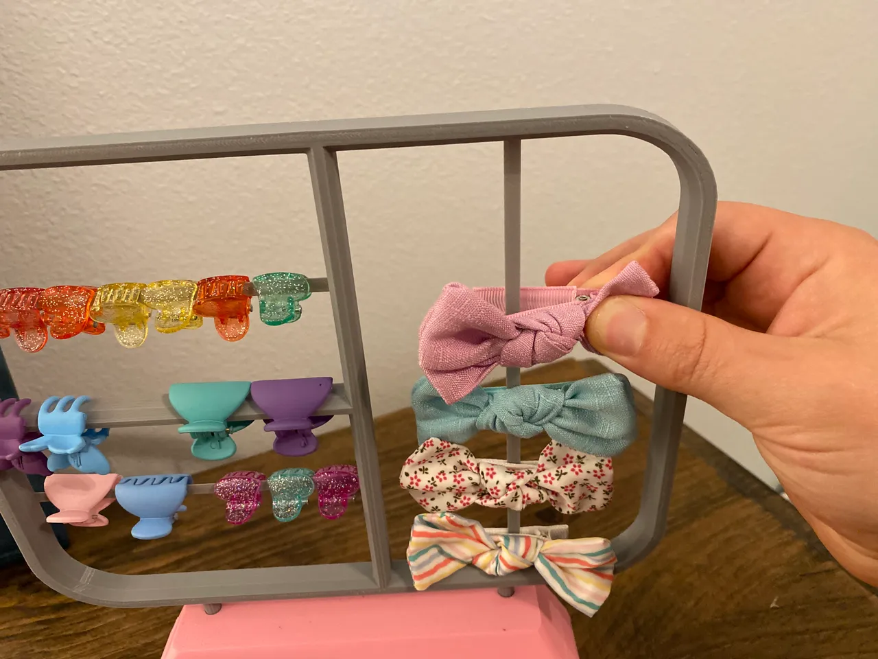 Hair Clip Organizer by 3dBearnicorn | Download free STL model ...