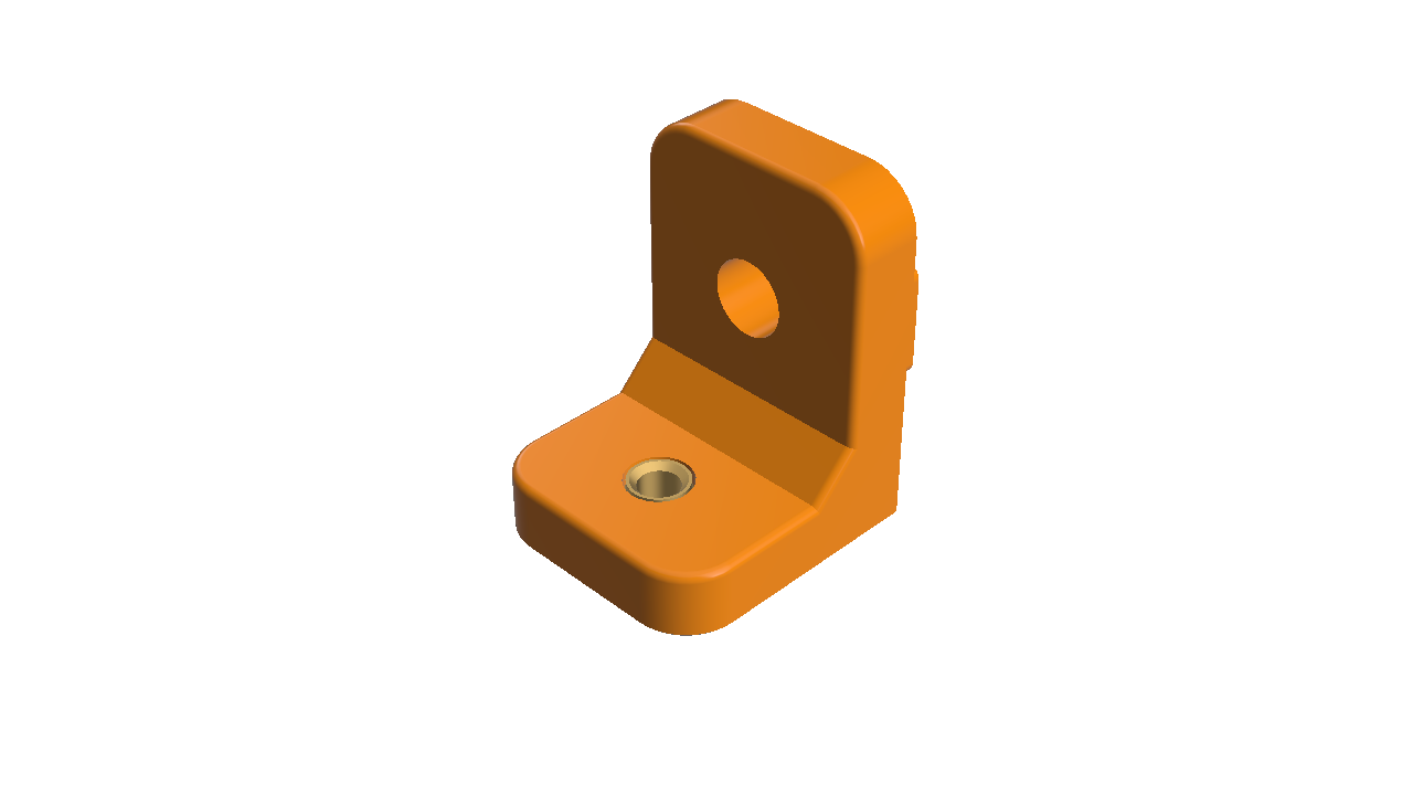 Bed and Frame Cable Chain Mount von Tom van der Geest | Kostenloses STL ...