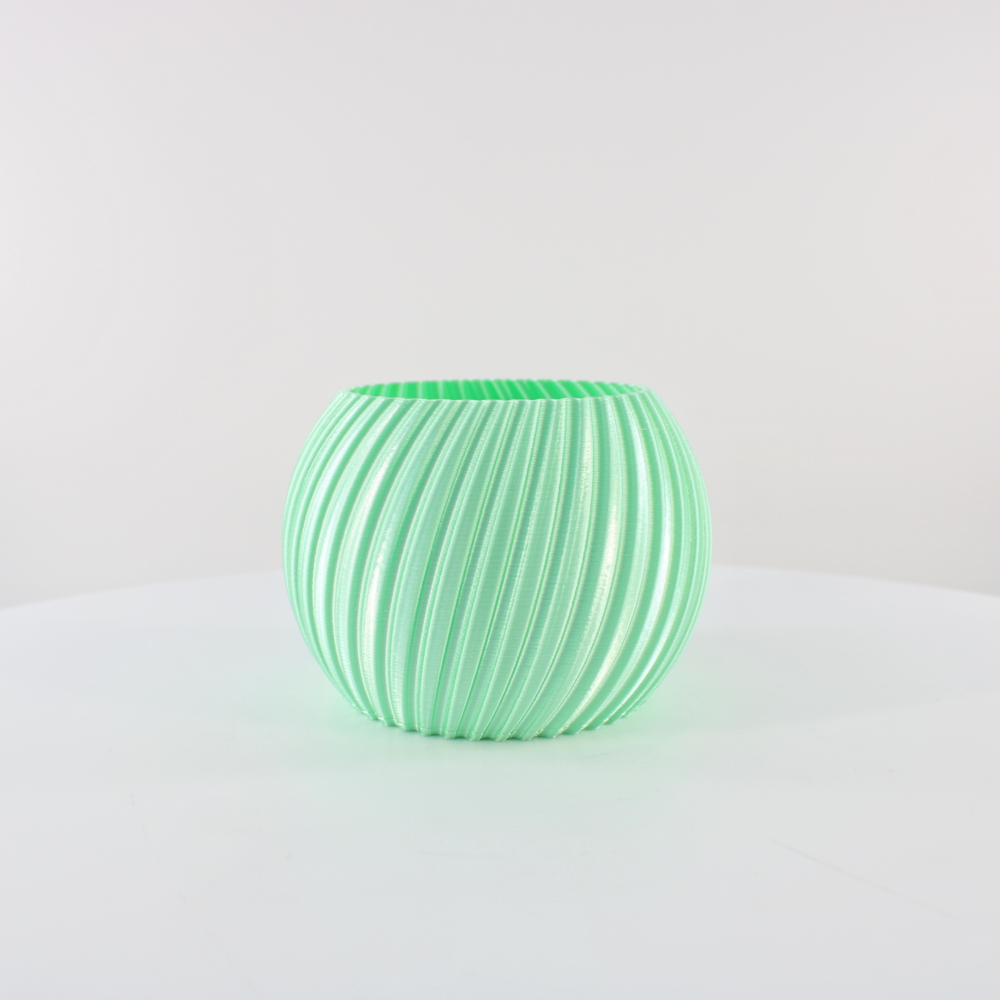 Sphere Planter Striped - (Vase Mode) by Slimprint | Download free STL ...