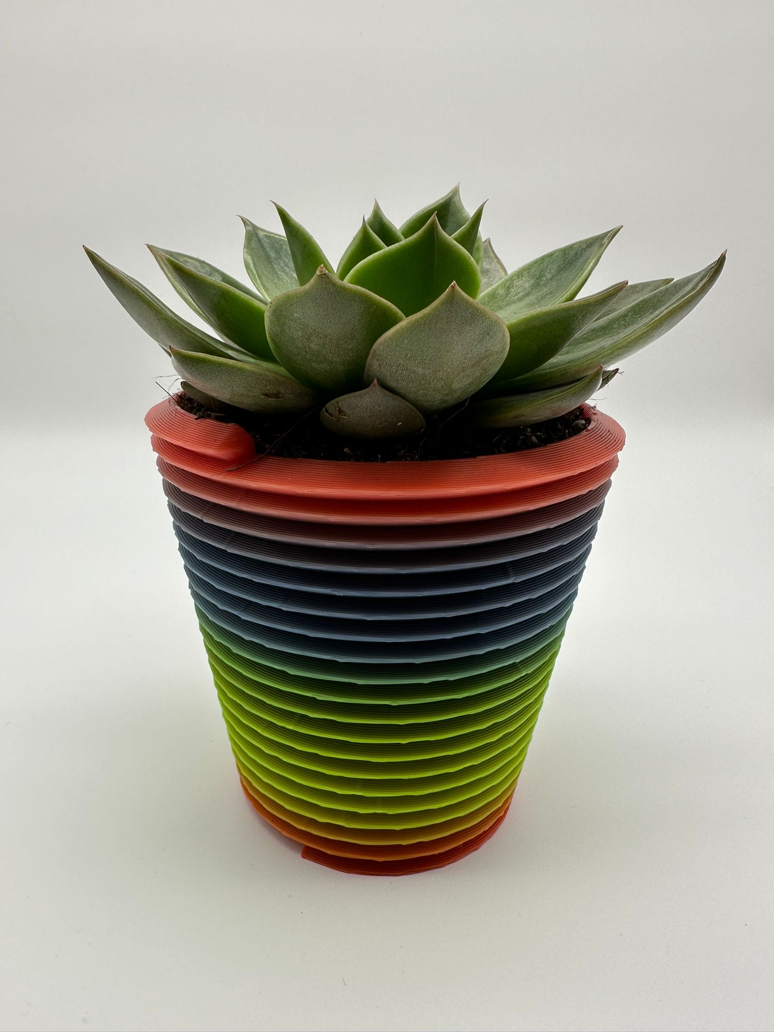 Helix Planter / Spiral Planter by PrintFabLab | Download free STL model ...