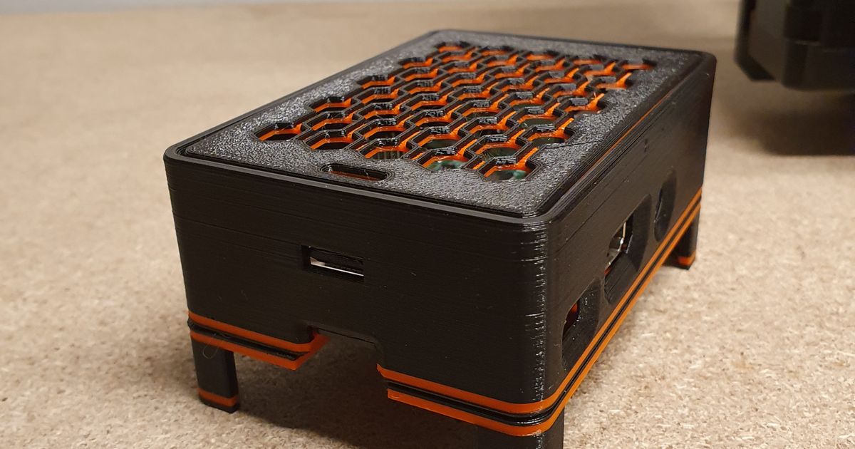 Raspberry pi case stand by Baklin | Download free STL model ...