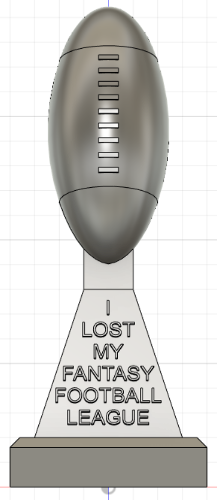 Fantasy Football Winner/Loser Trophies by CTxK20 | Download free STL ...