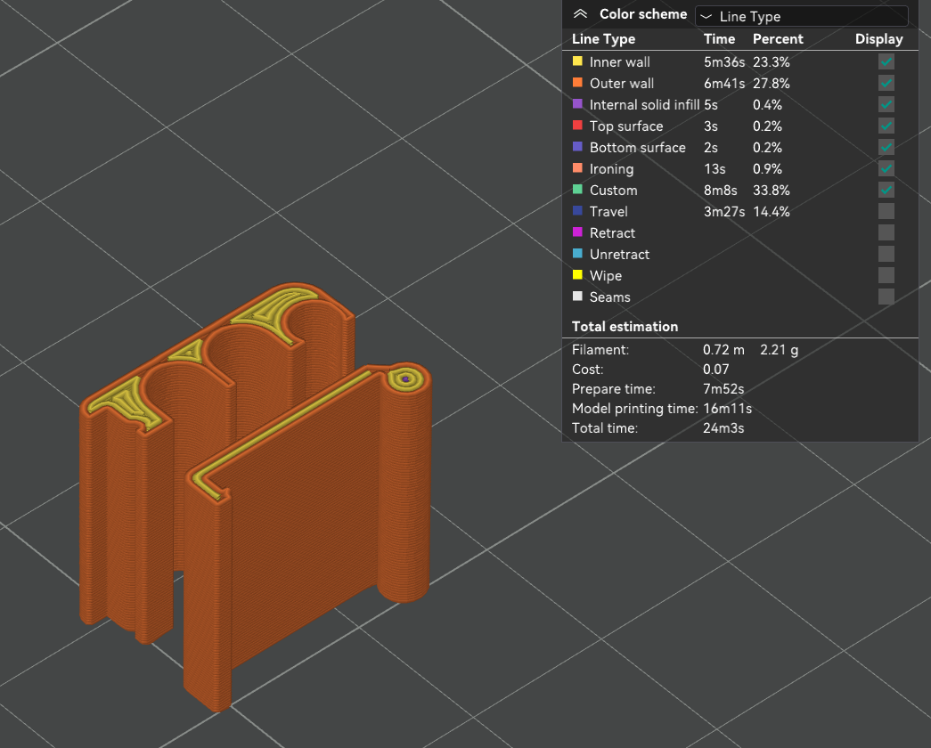 PTFE Tube Hinge V2 by bobofox | Download free STL model | Printables.com