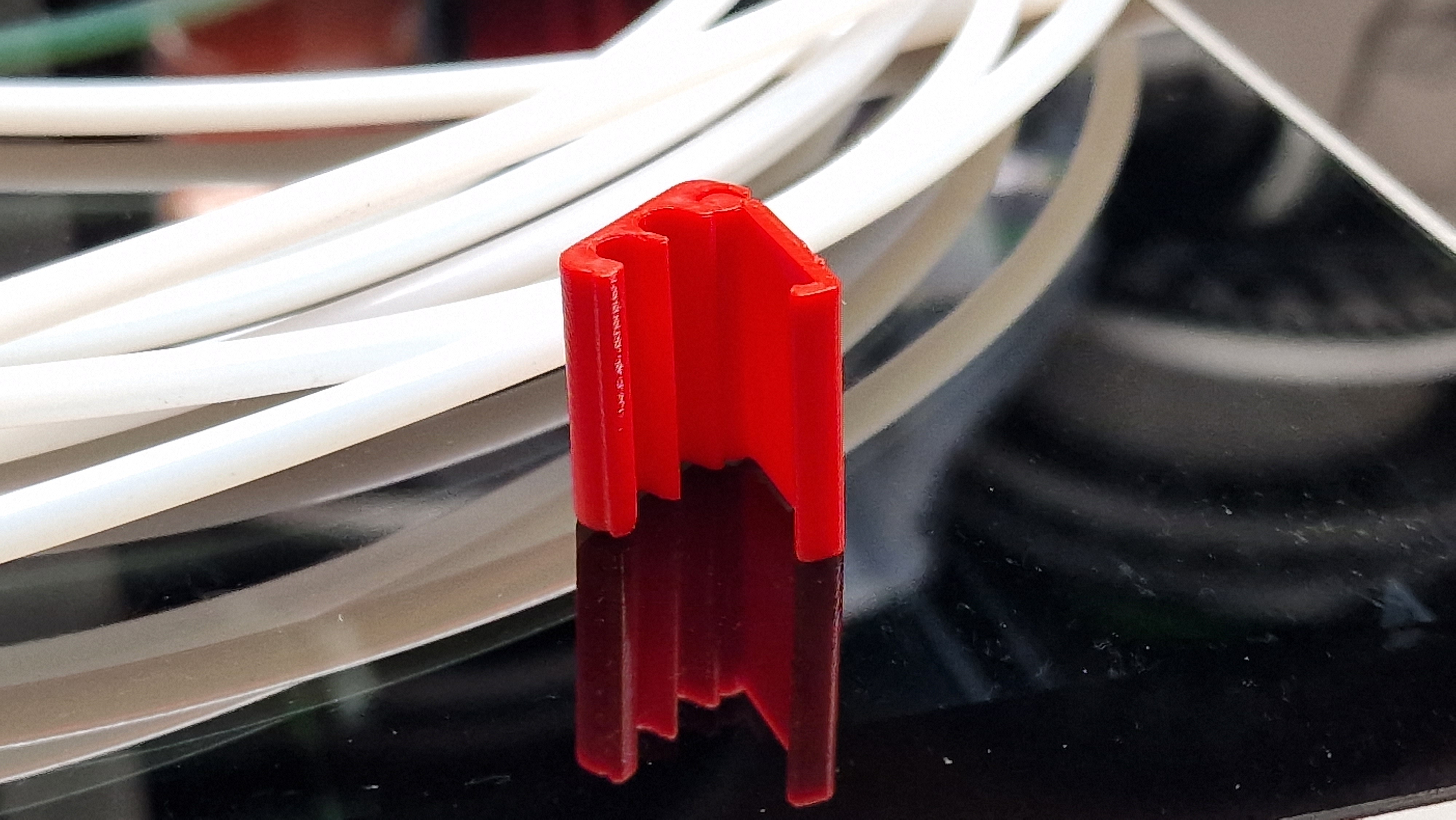 PTFE Tube Hinge V2 by bobofox | Download free STL model | Printables.com