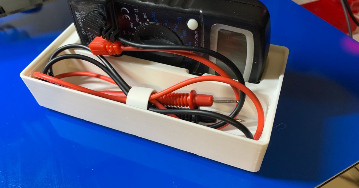 Gridfinity - WeePro VPro850DL Multimeter Holder by JohnMartin ...