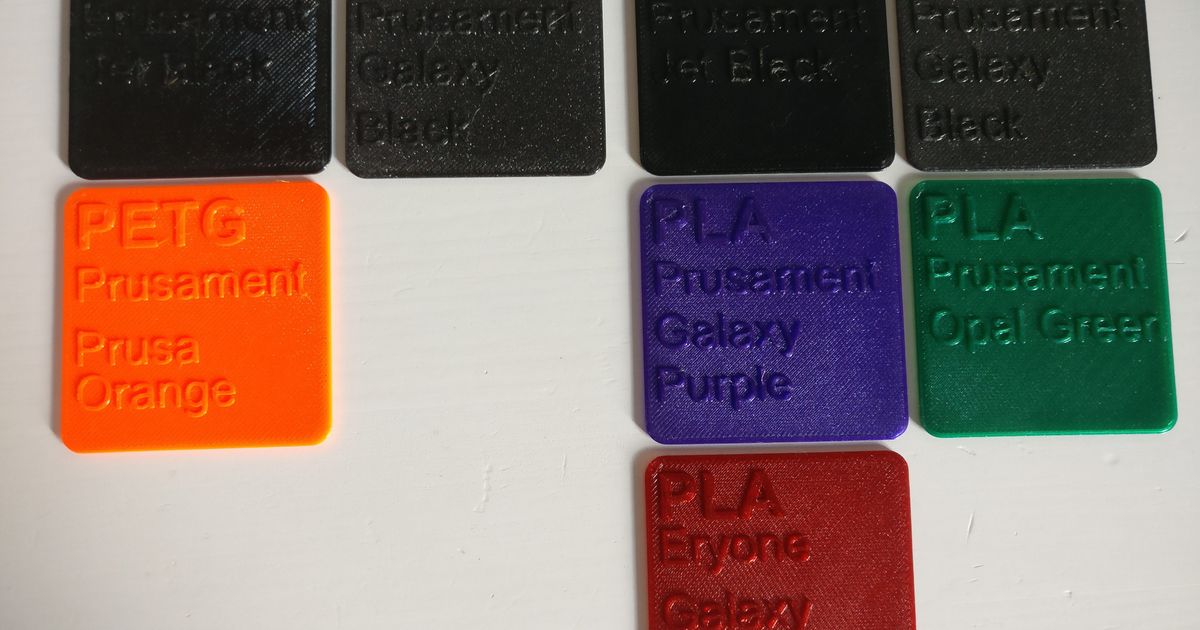 Filament Sample Token by CMF | Download free STL model | Printables.com