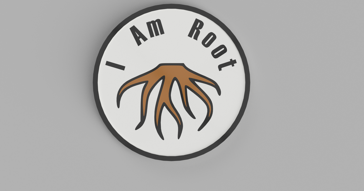 I am root Coaster by How2Texan | Download free STL model | Printables.com