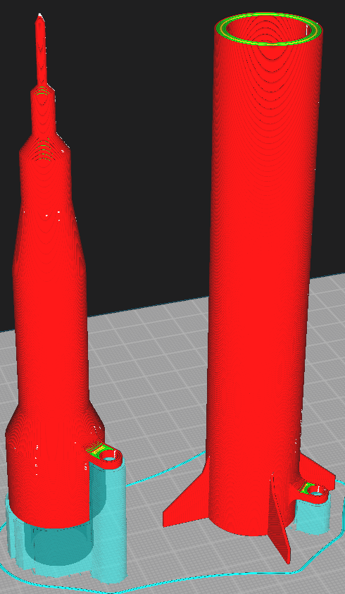 Functional Saturn V Rocket Model Rocket (With Launch Guidance) by Kyle ...