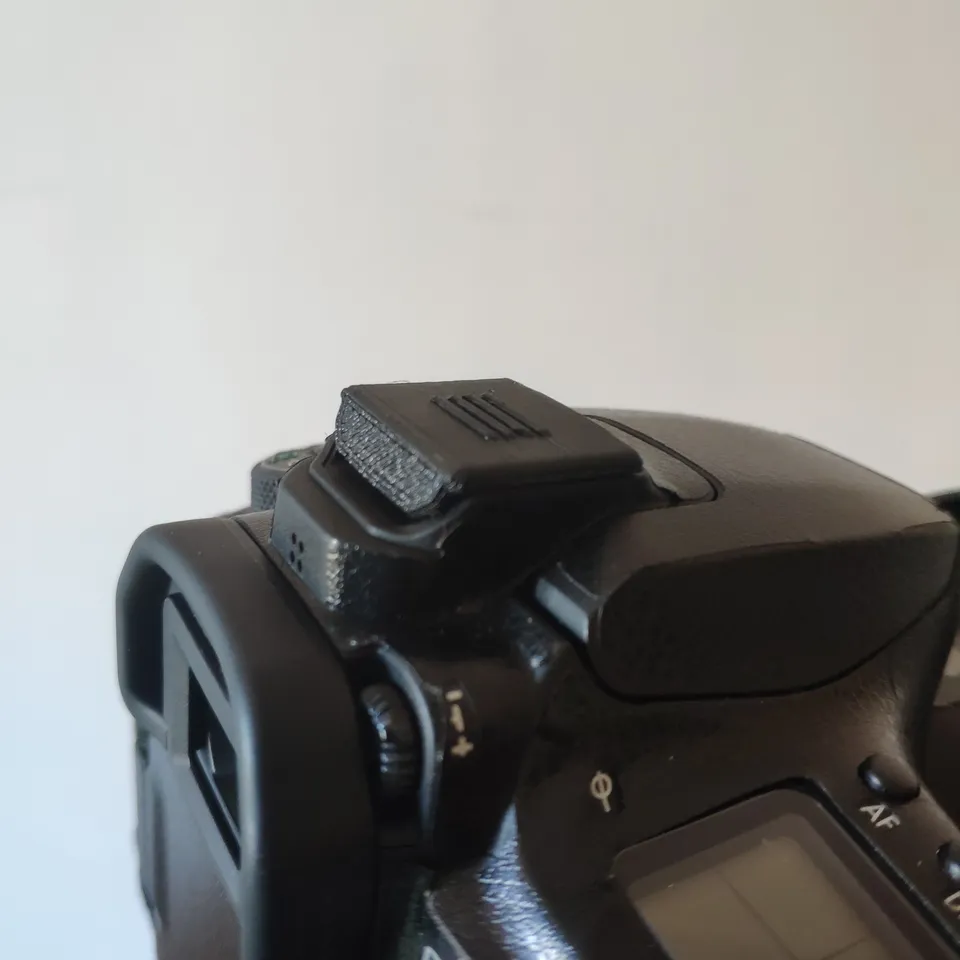 Canon 80D 90D Hot Shoe Cover by by890 tom | Download free STL model | Printables.com