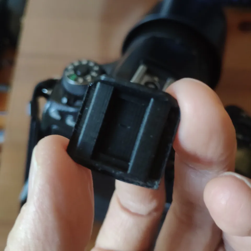 Canon 80D 90D Hot Shoe Cover by by890 tom | Download free STL model | Printables.com
