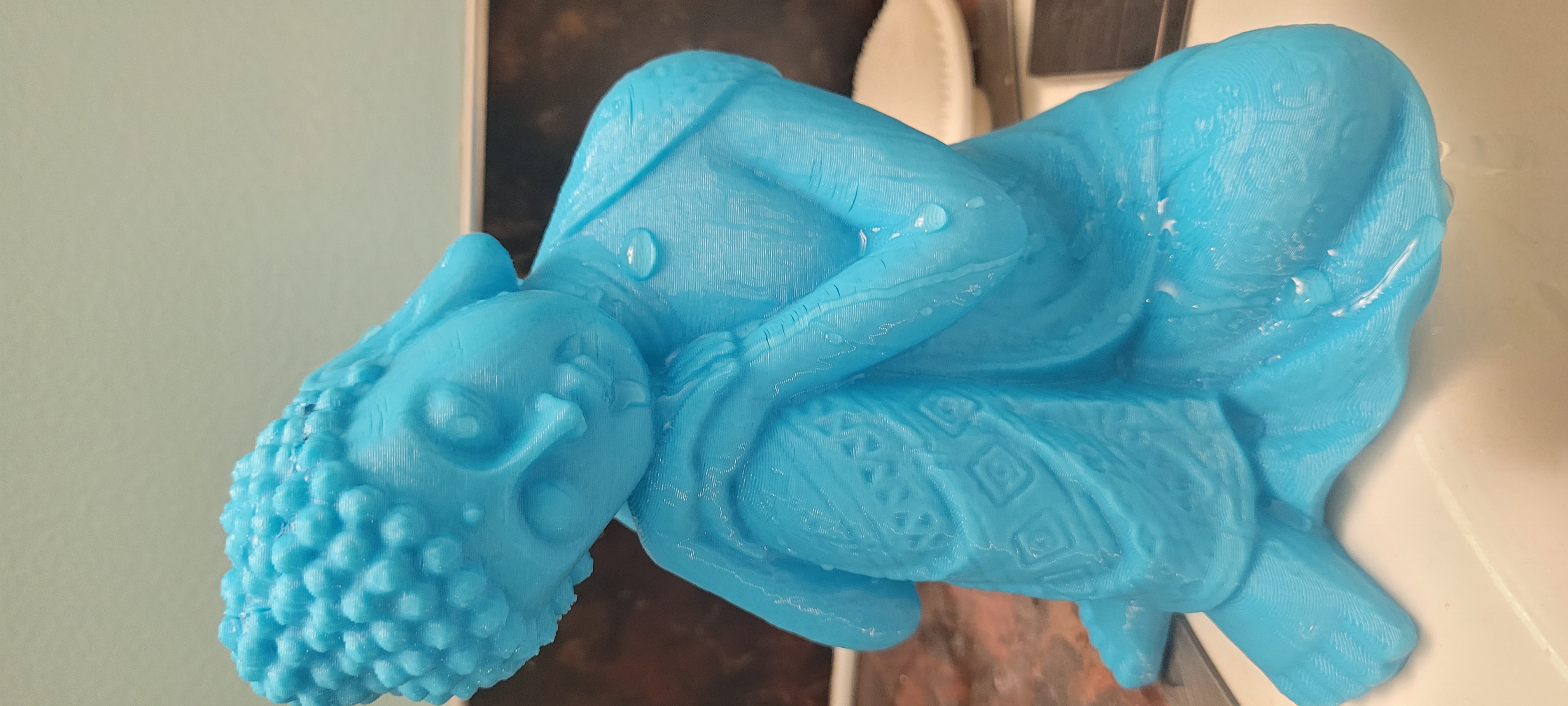 drooling buddha by Losem | Download free STL model | Printables.com