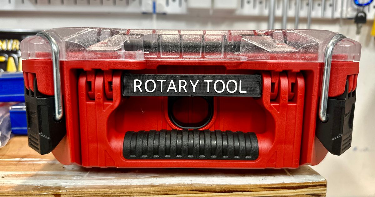 Milwaukee packout label Remixed by Jackaxe_3 - MakerWorld