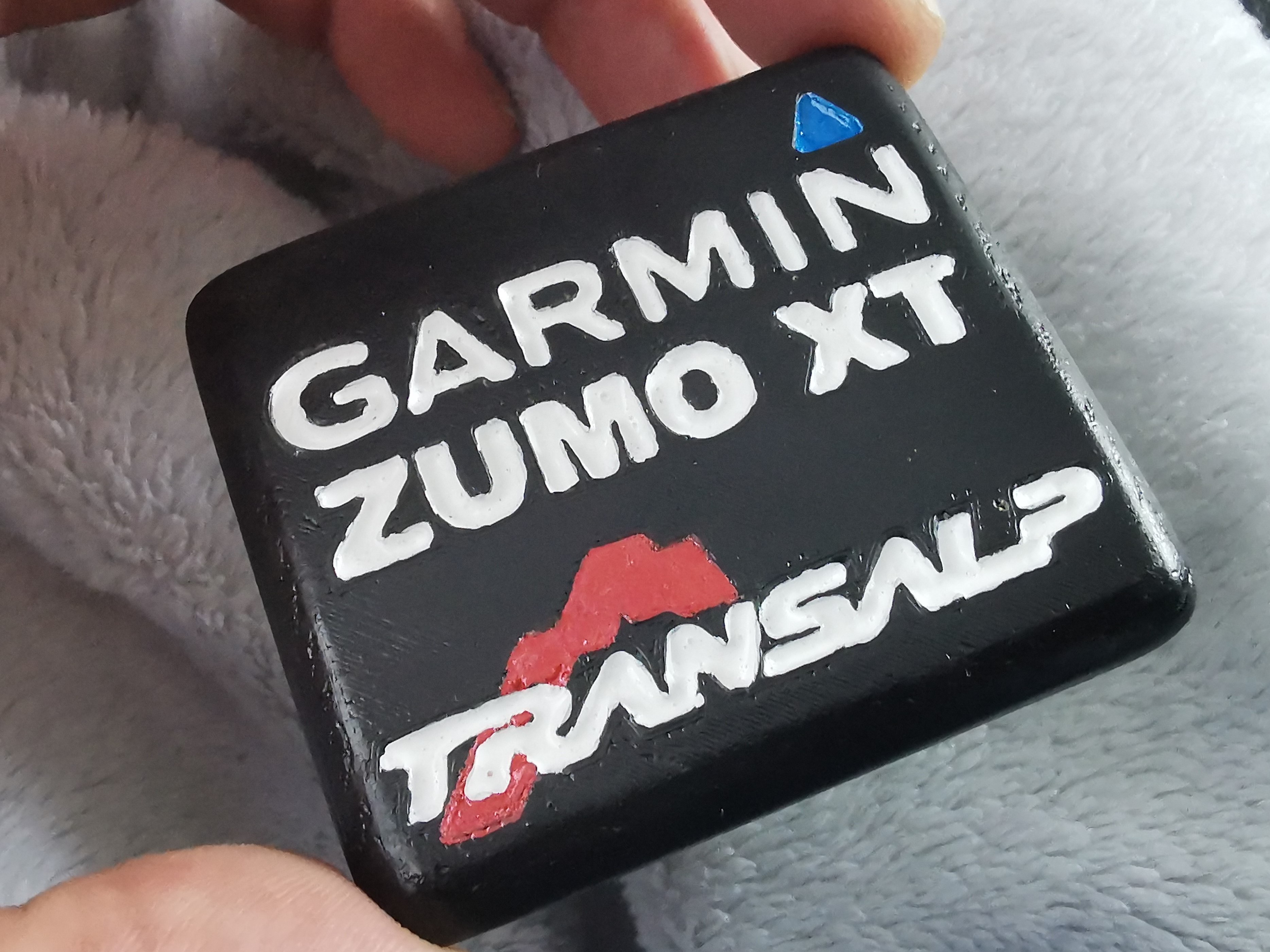 GARMIN ZUMO XT Mount cover V2 by sneezle1980 | Download free STL model ...
