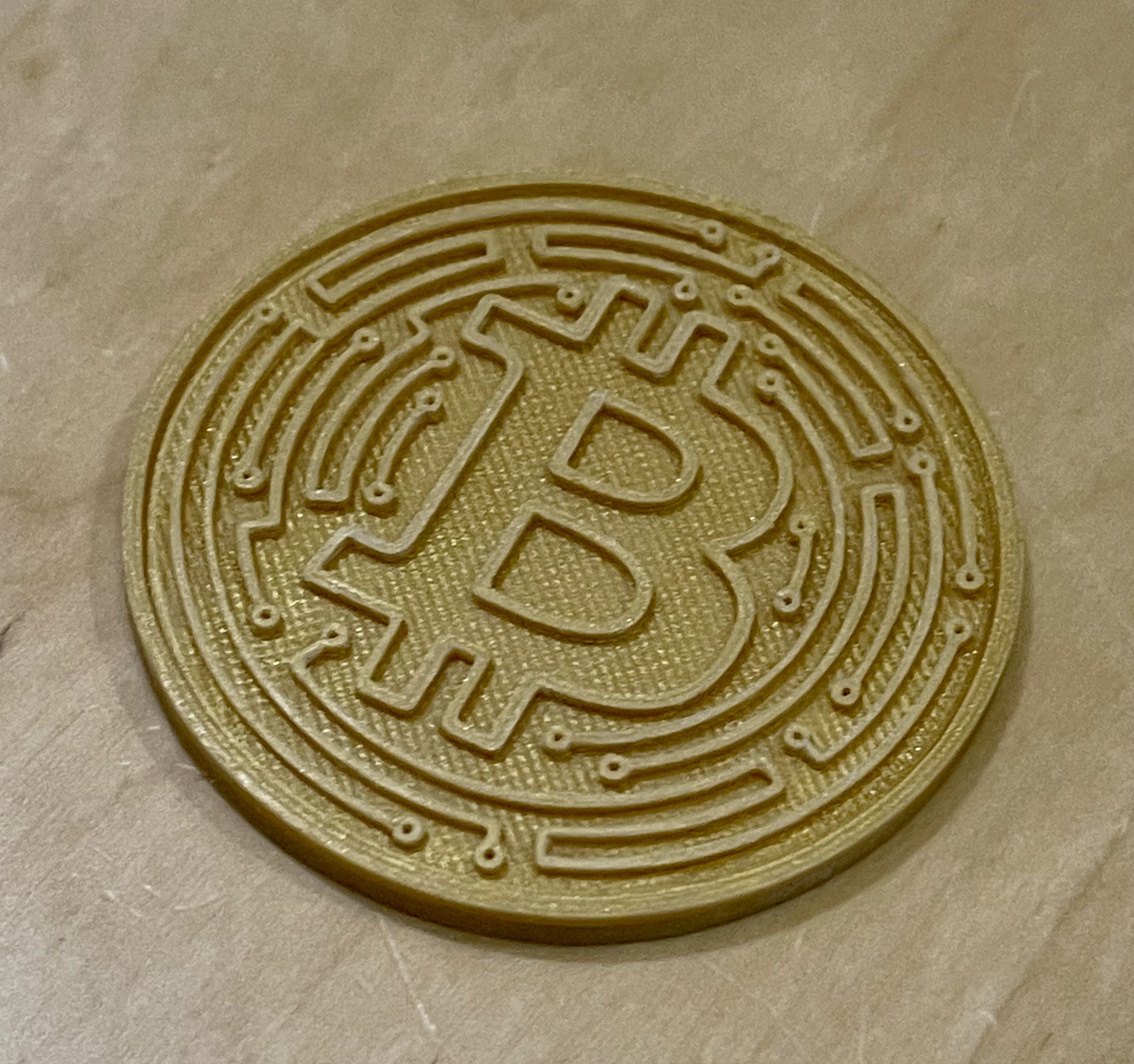 Improved Bitcoin Design by pixelada | Download free STL model ...