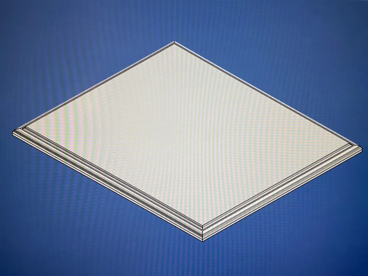 Plaque Plate (Basic) by Rithm3D | Download free STL model | Printables.com