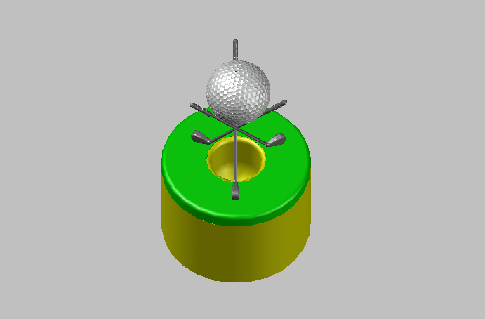 Golden Hole by darious | Download free STL model | Printables.com