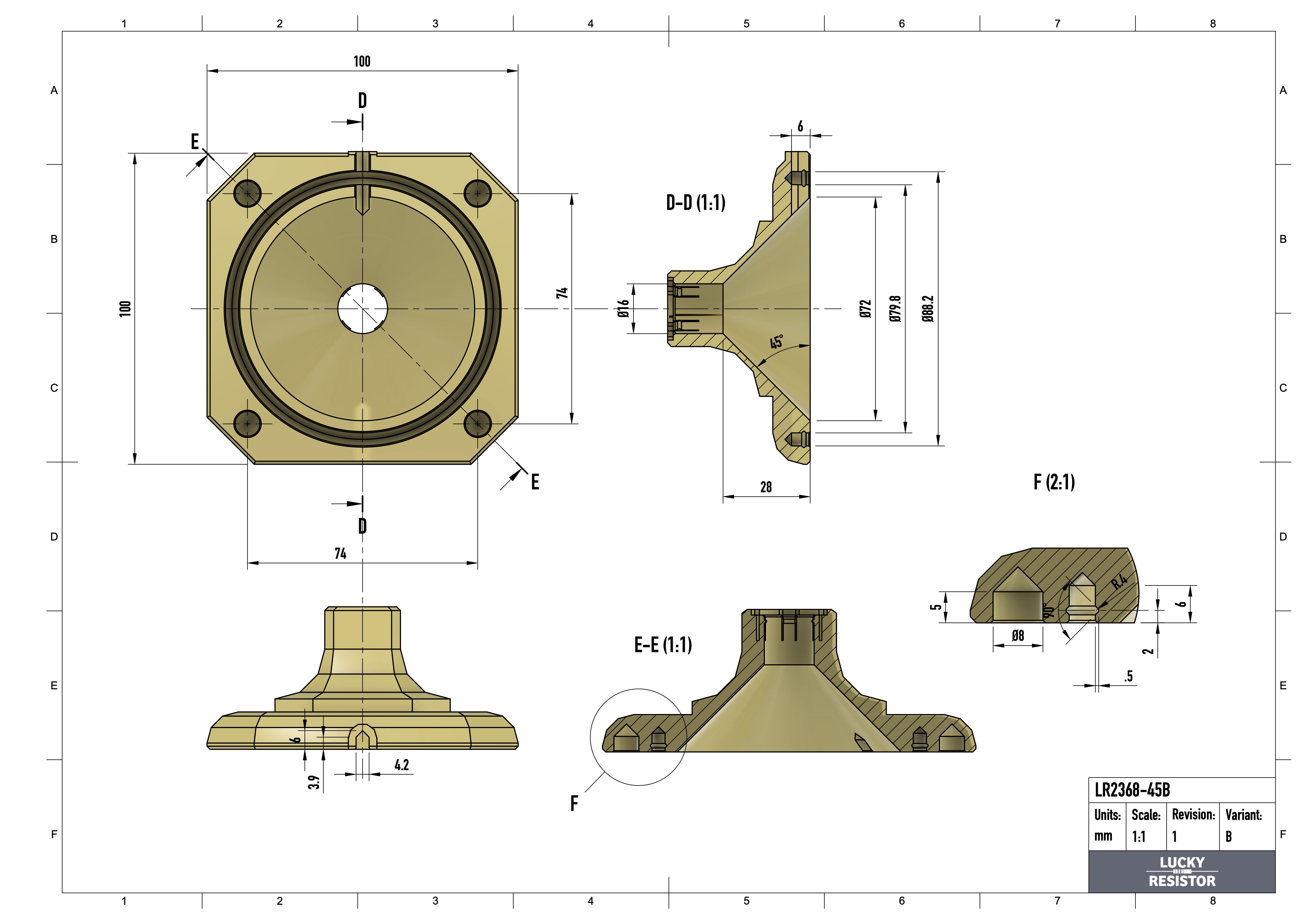 The Modular Lantern Frame, Lid, Pole and Foundation - Low Poly Design ...