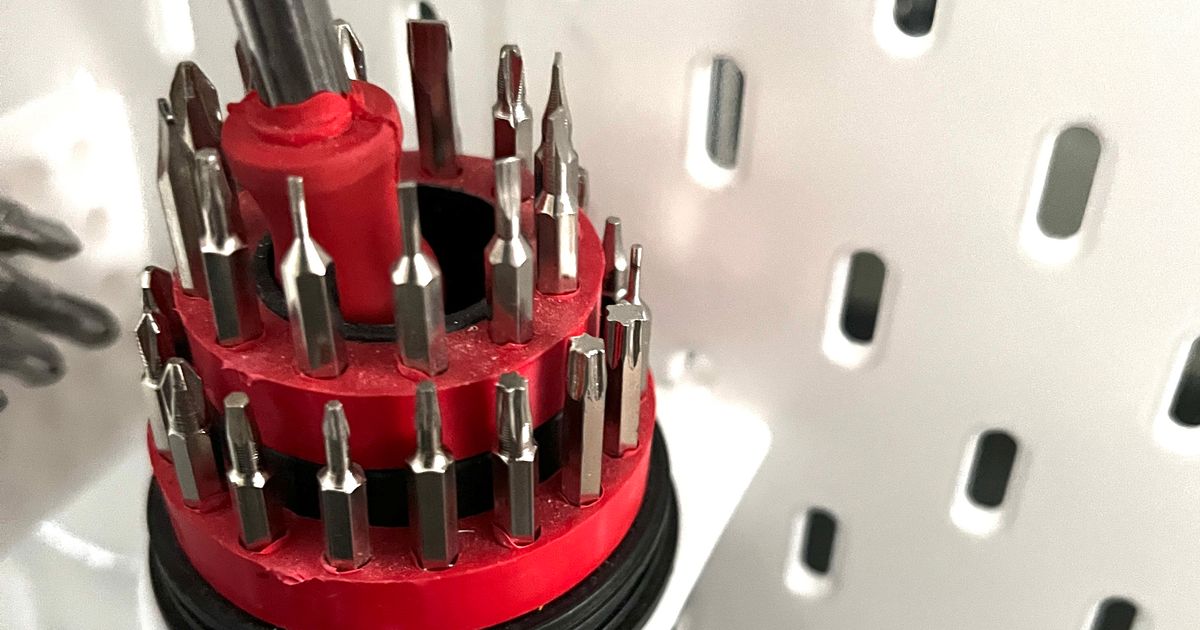 Skadis Holder for Mini Hex Screwdriver Set by mystydog | Download free ...