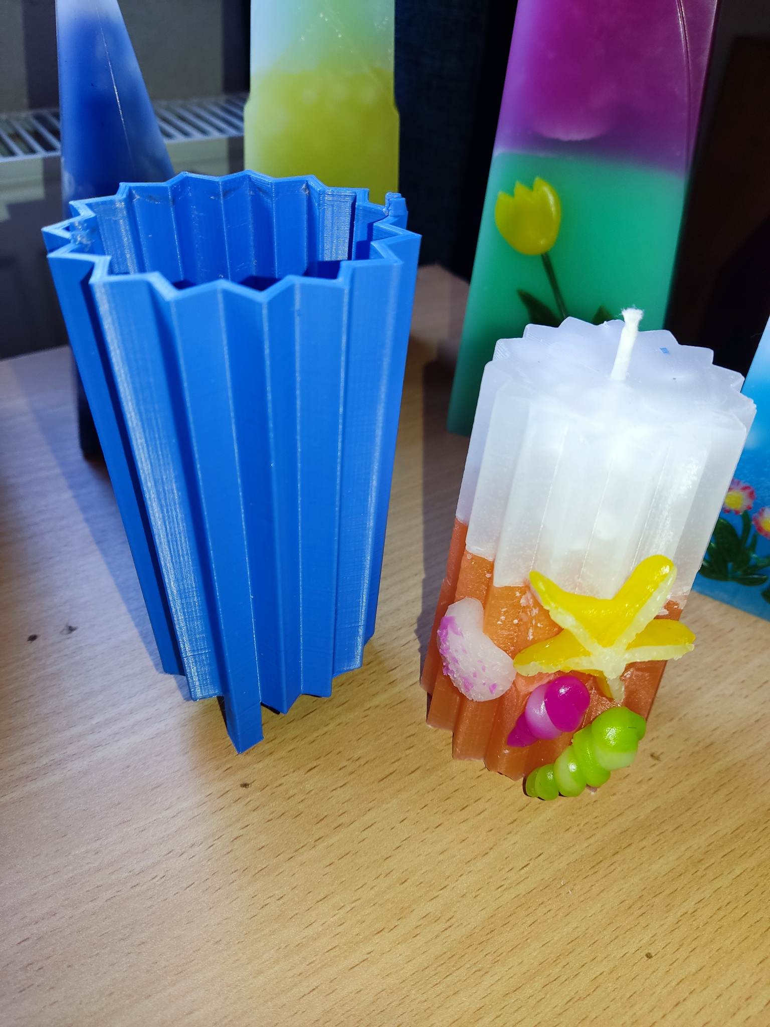 Slightly conical candle mold by Skelda | Download free STL model ...