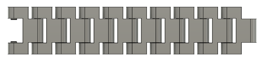 Print in place chain by Auzziebogan26 | Download free STL model ...