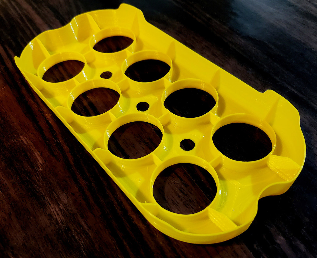 Lite egg tray (2-line walls, ~35g) by Amrtay | Download free STL model ...