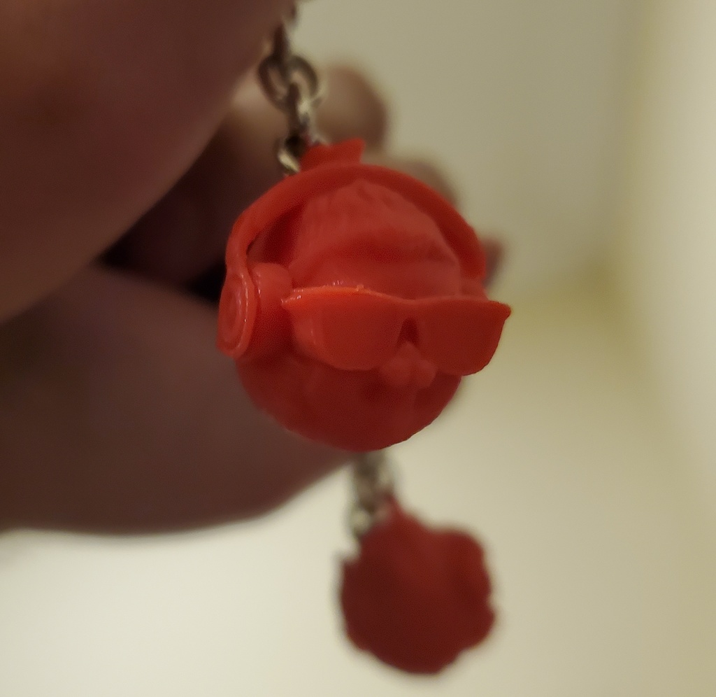 Funky Monkey Keychain by Amrtay | Download free STL model | Printables.com