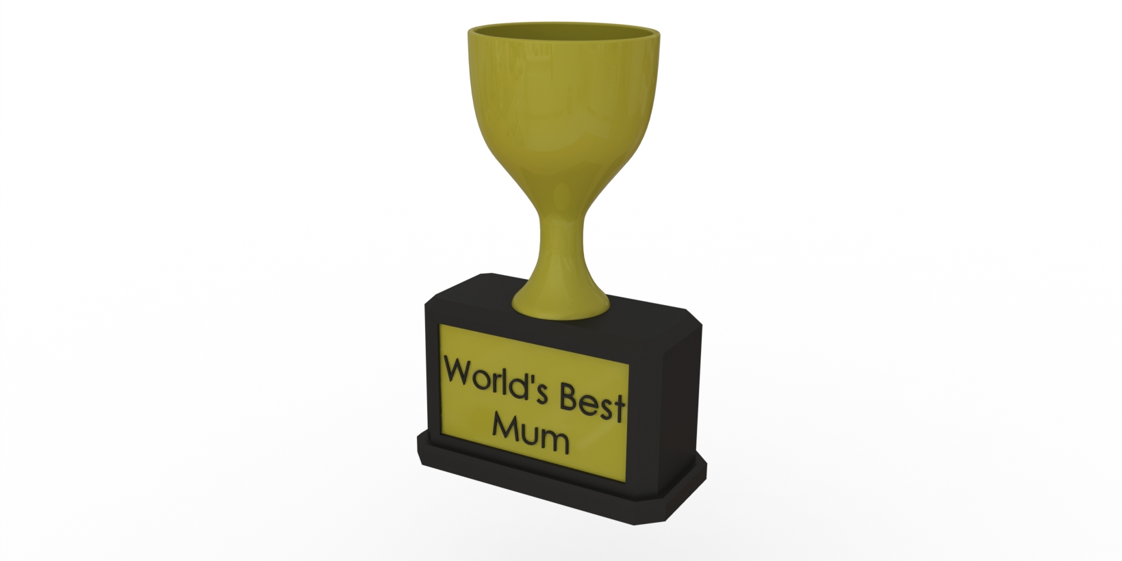 Customisable Modular Award Trophy by cullumash | Download free STL ...