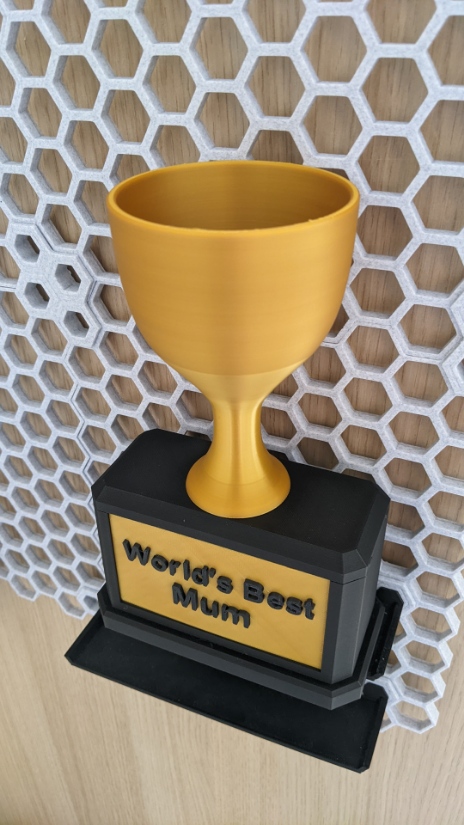 Customisable Modular Award Trophy by cullumash | Download free STL ...